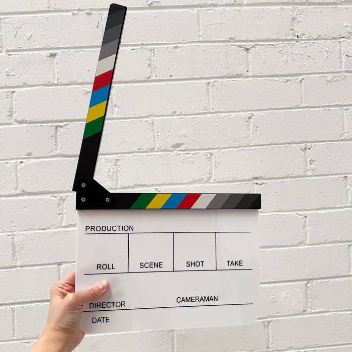 Director’s Cut Production Clap Clapper Slate Board for Video Filming