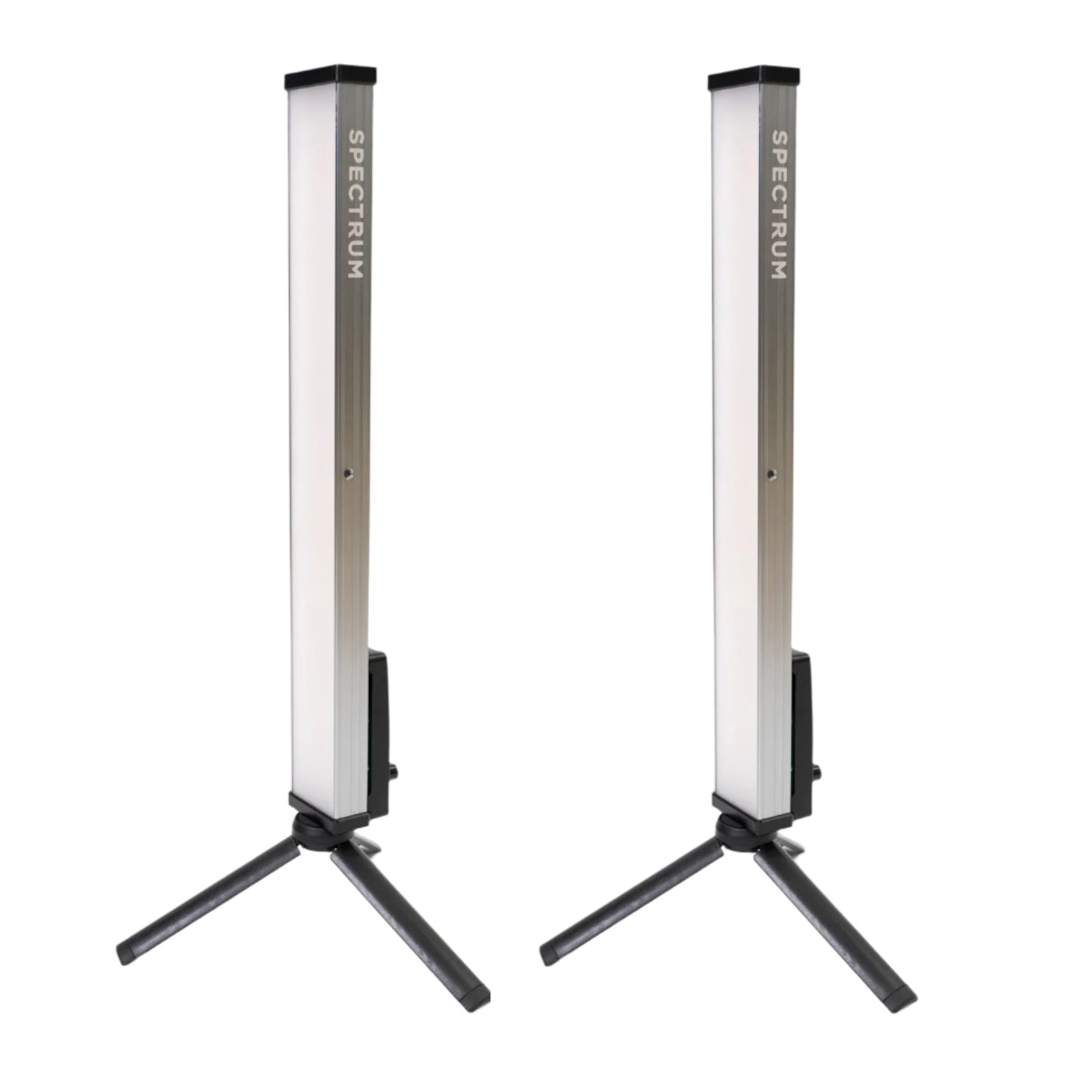 Spectrum LumiWand 40 Bi-Colour 40W LED Light Panels - Twin Kit Bundle