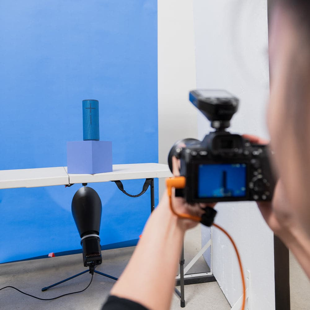 Blue Lagoon Paper Roll Photography Studio Backdrop Half Width (1.36 x