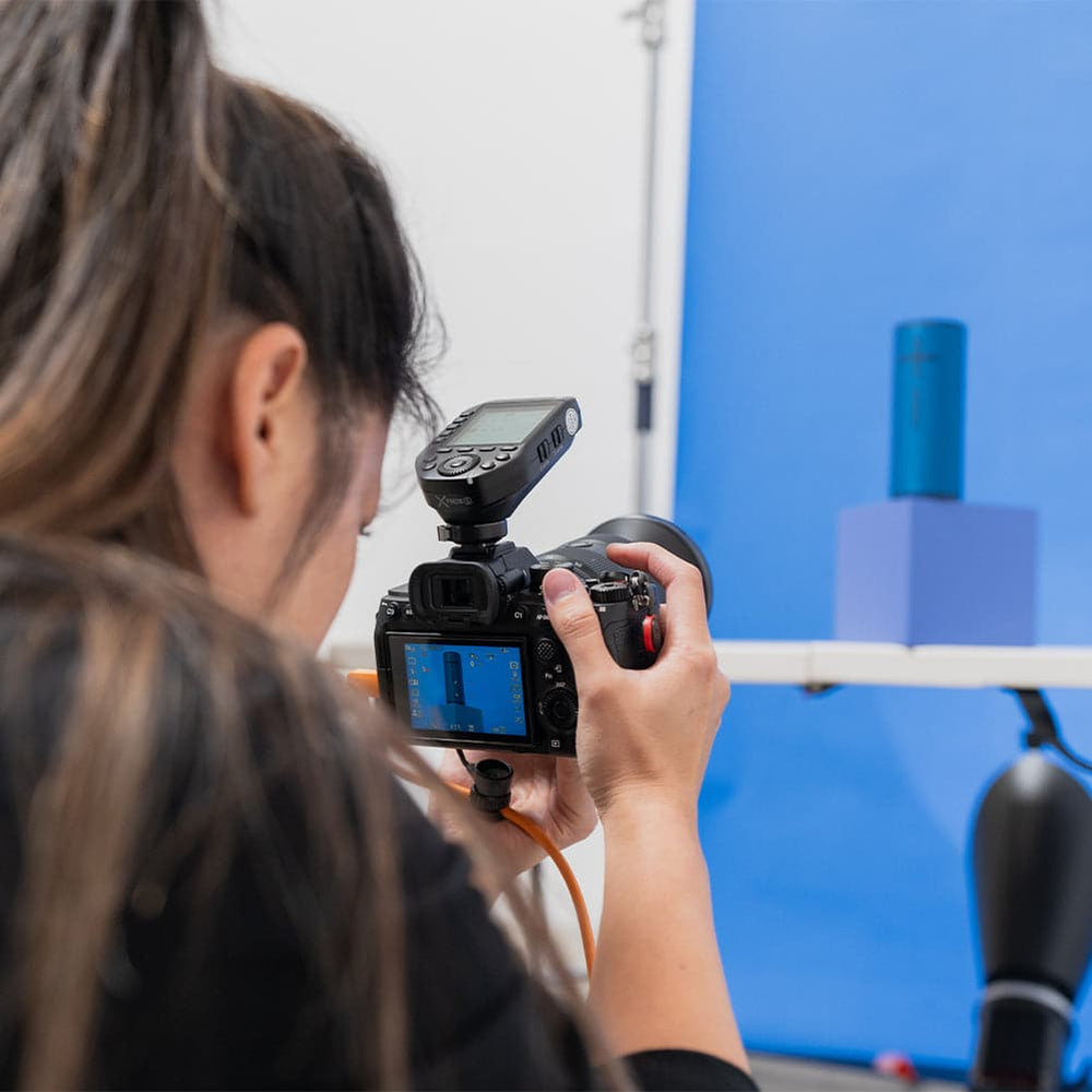 Blue Lagoon Paper Roll Photography Studio Backdrop Half Width (1.36 x