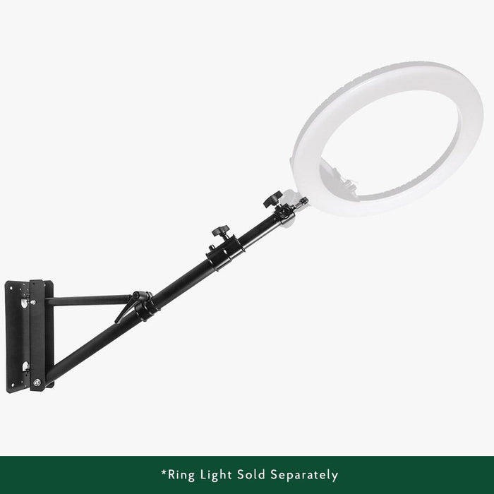 Ceiling Wall Mount Boom Arm for Ring Light & Photography Lighting - Lu