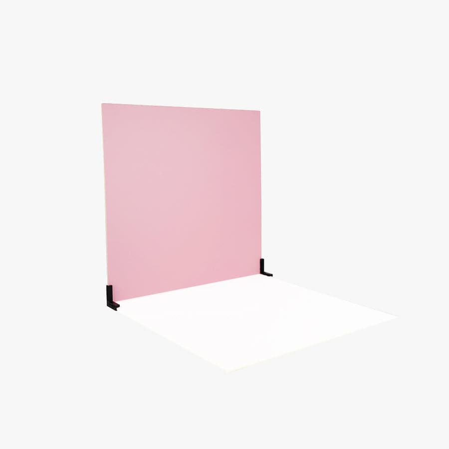 ProBoards Flat Lay Photography Rigid White Pink Backdrop - Fairy Floss
