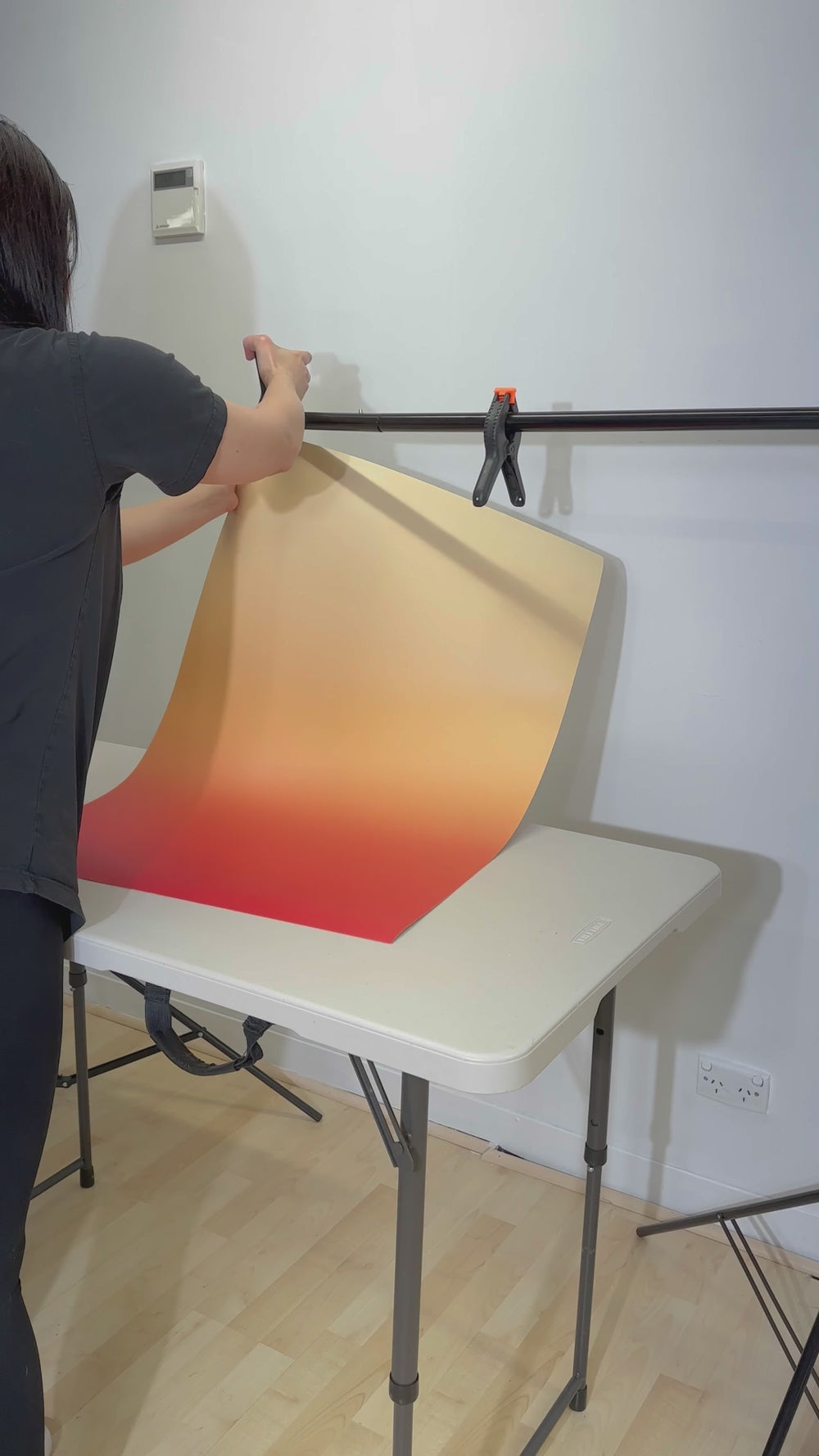 Artificial 64cm Palm Leaf Stem Photography Styling Prop