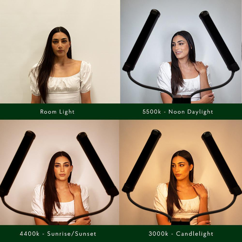 "ALLURELITE" Lash & Brow Specialist Pro Beauty LED Industry Dual Light ...