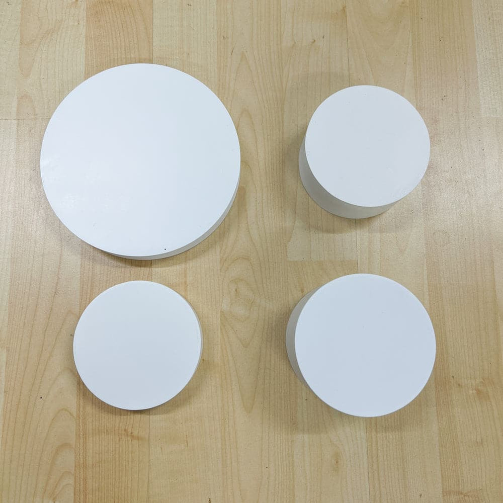 Spectrum White PRO.PROPS Styling Photography Prop - Cylinder Bundle (D