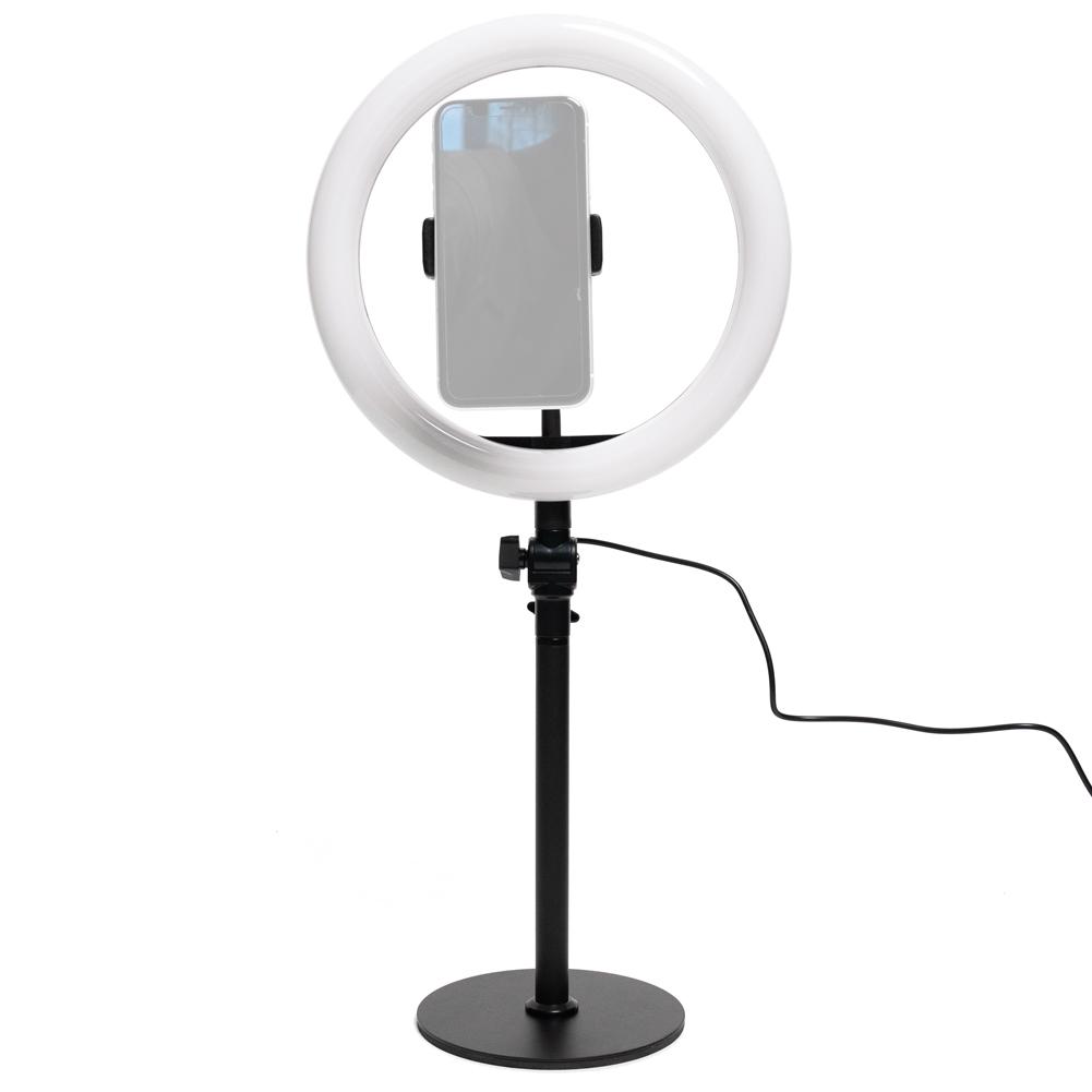10" Black LED Table Ring Light - Opaluxe (DEMO STOCK)
