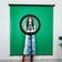 'Instant Studio' Mountable Pull Down Backdrop Screen- Chroma Key Green