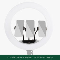 18" LED Ring Light - Diamond Luxe III | Spectrum Professional Ring Lights