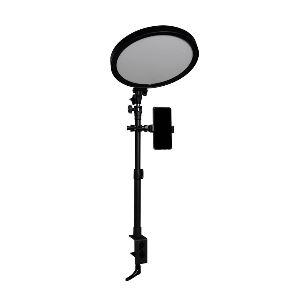 Spectrum 12" Round LED Light Telescopic Desktop Stand - 'Ray360'