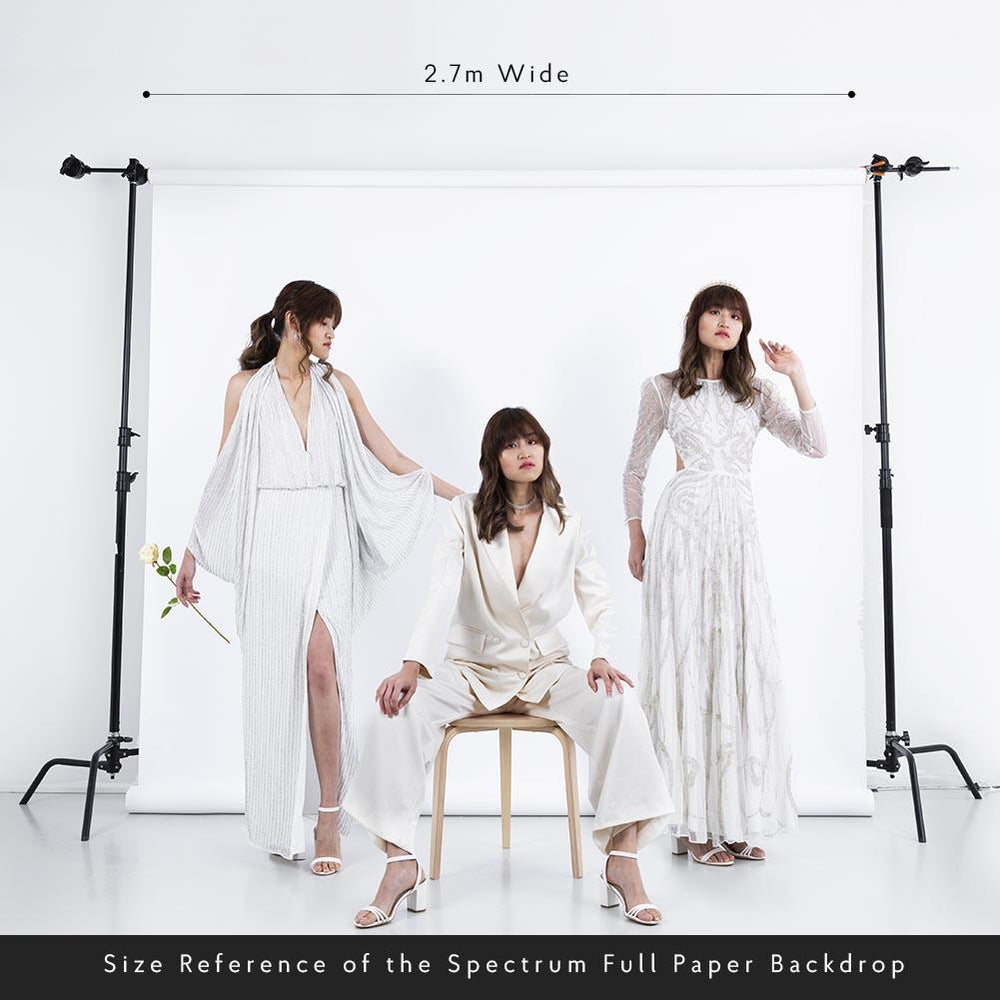 Paper Roll Photography Studio Backdrop Full Length (2.7 x 10M) - Cherr