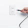 Power Lead Cable Cord Male AC to Female - 2m American US Figure 8 Plug