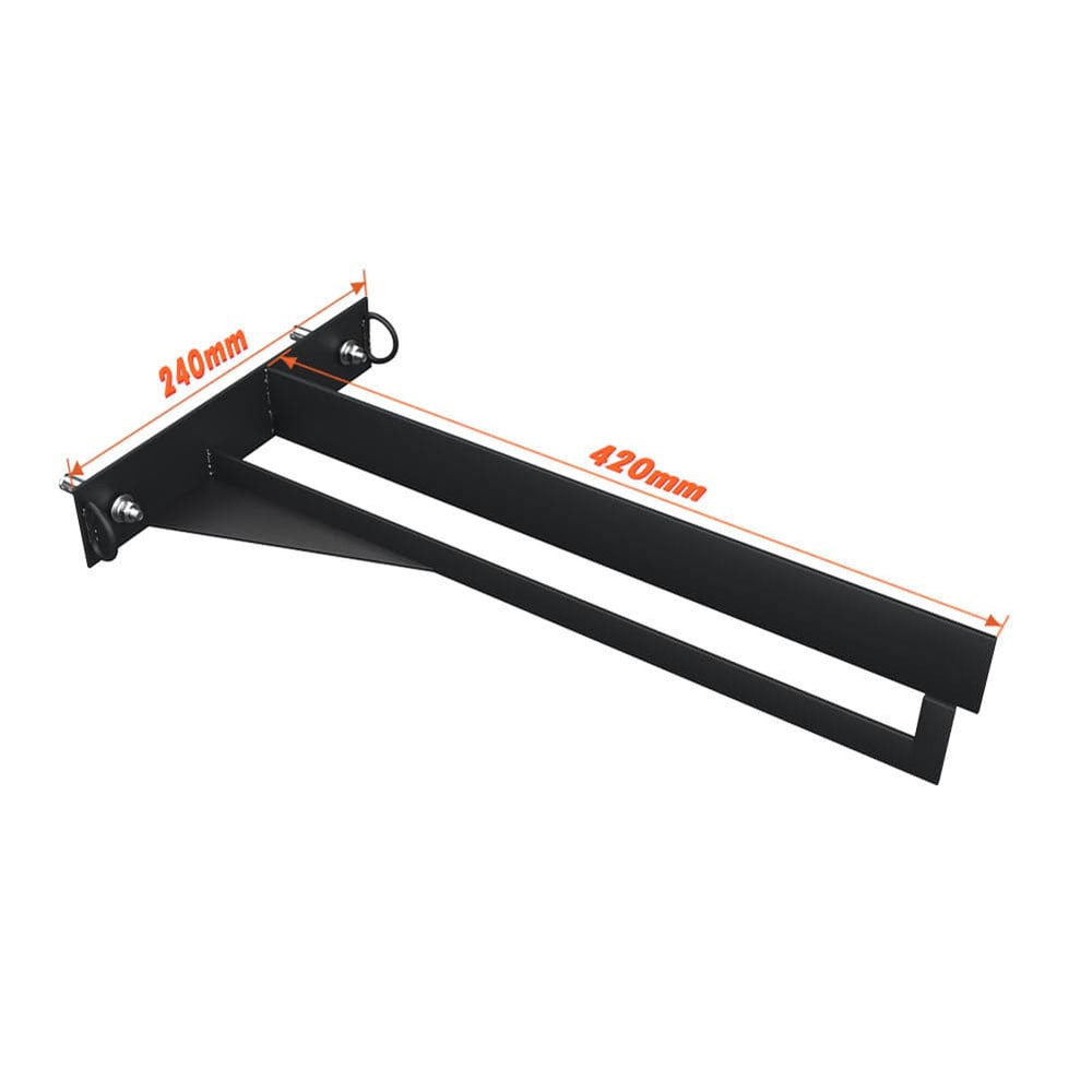Spectrum C-Stand Wall / Door Rack - Holds 6 Stands (C-Stands Not Inclu