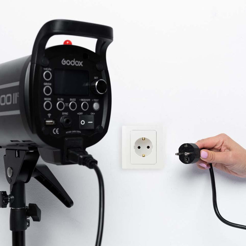 Power Lead Cable Cord Male AC to Female IEC - 2m American US Kettle Pl