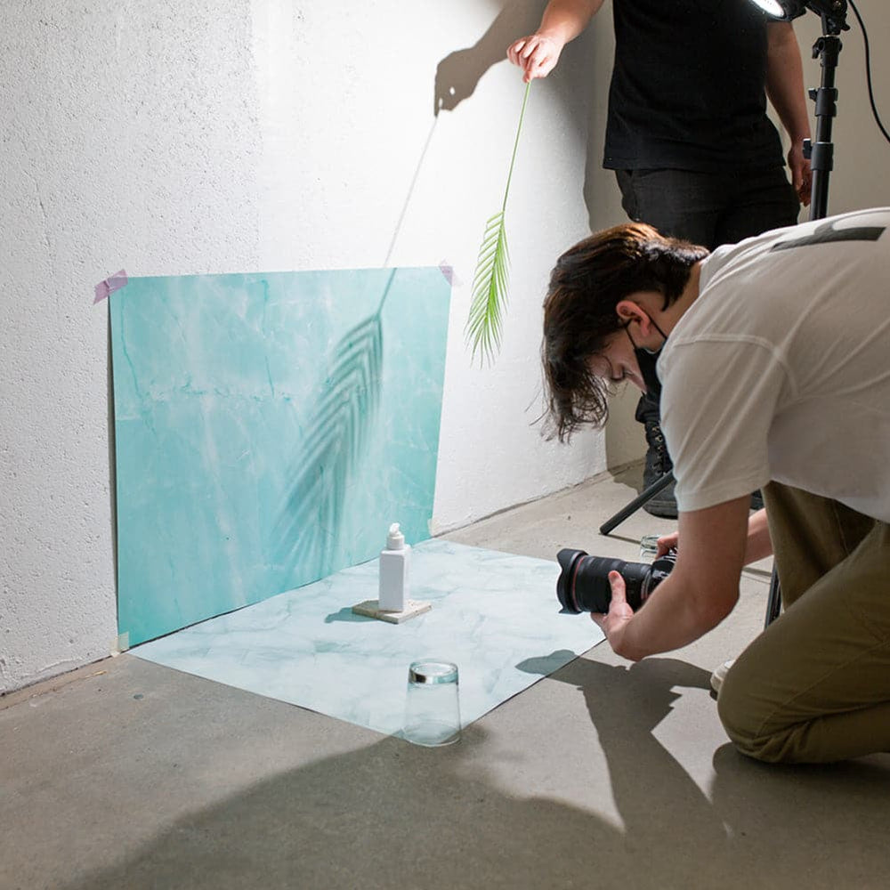 Artificial 64cm Palm Leaf Stem Photography Styling Prop