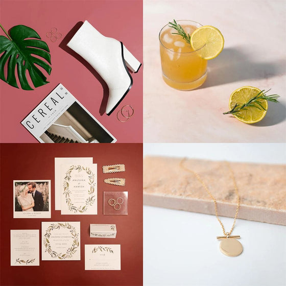 Buy Spectrum’s Flat Lay Backdrops Online | Social Media Backdrops