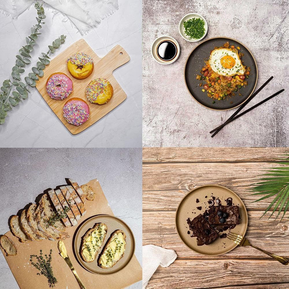 Flat Lay Instagram Backdrop - 'Textured Bliss' Foodie Blogger Basics