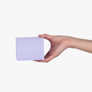 Geometric Foam Styling Props For Photography - Periwinkle Purple 4 Pac