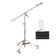 Heavy Duty Photographic C-Stand & Boom Arm with Wheels (40kg Load)