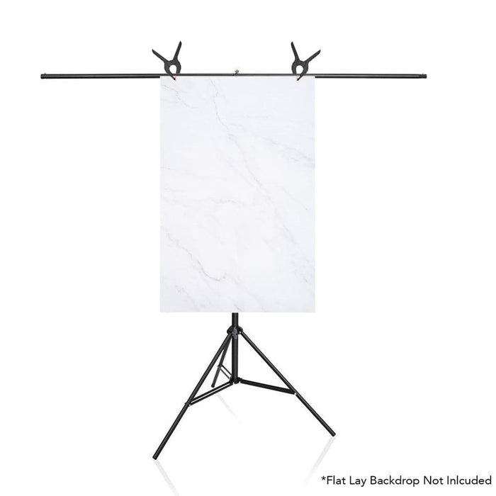 T Backdrop Stand (2M x 2M) with Pegs for Flat Lay and Small Backdrops