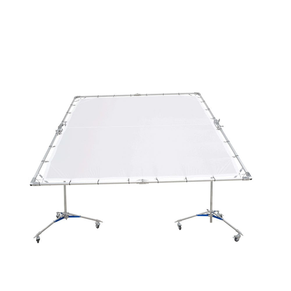 Overhead 'Sun Scrim' Diffuser Butterfly Frame & Stands (240cm x 240cm)