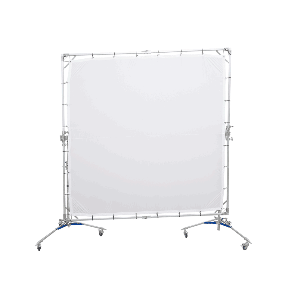 Overhead 'Sun Scrim' Diffuser Butterfly Frame & Stands (240cm x 240cm)