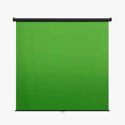 'Instant Studio' Mountable Pull Down Backdrop Screen- Chroma Key Green