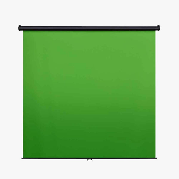 'Instant Studio' Mountable Pull Down Backdrop Screen- Chroma Key Green