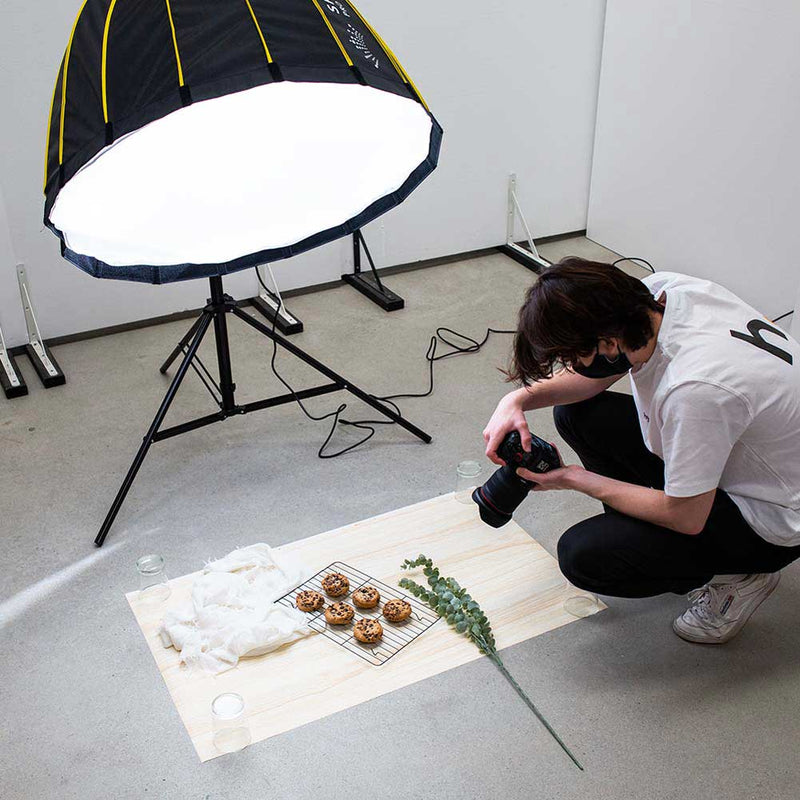 Premium Waterproof Flat Lay Backdrop - 'Hawthorn' Light Woodgrain (62c