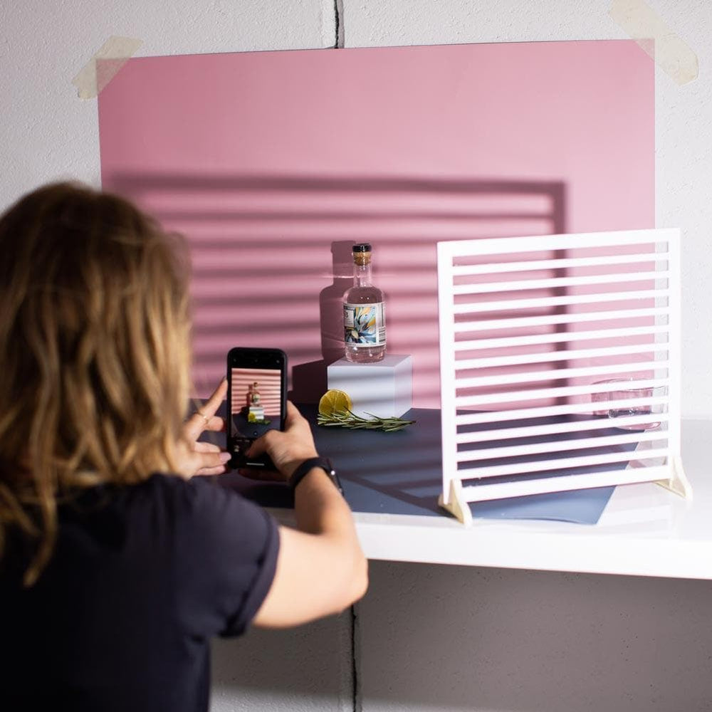 'Shadow Creator' Faux Venetian Blind Photography Styling Prop