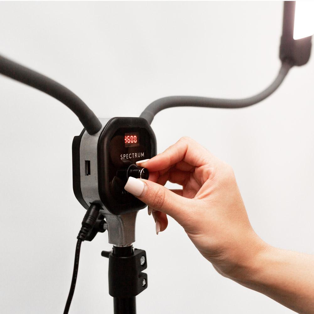 "ALLURELITE" Lash & Brow Specialist Pro Beauty LED Industry Dual Light ...