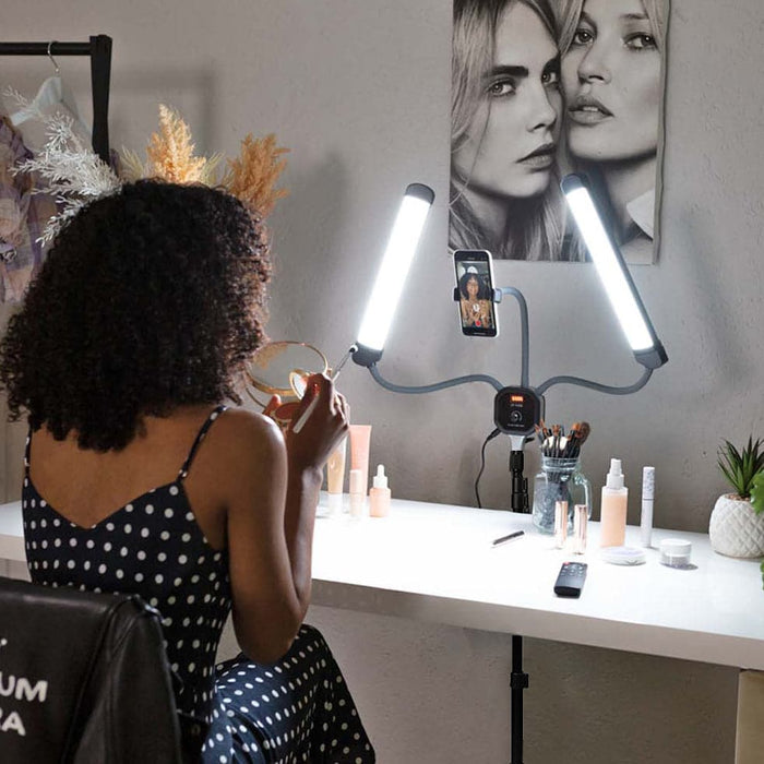 "ALLURELITE" Lash & Brow Specialist Pro Beauty LED Industry Dual Light ...