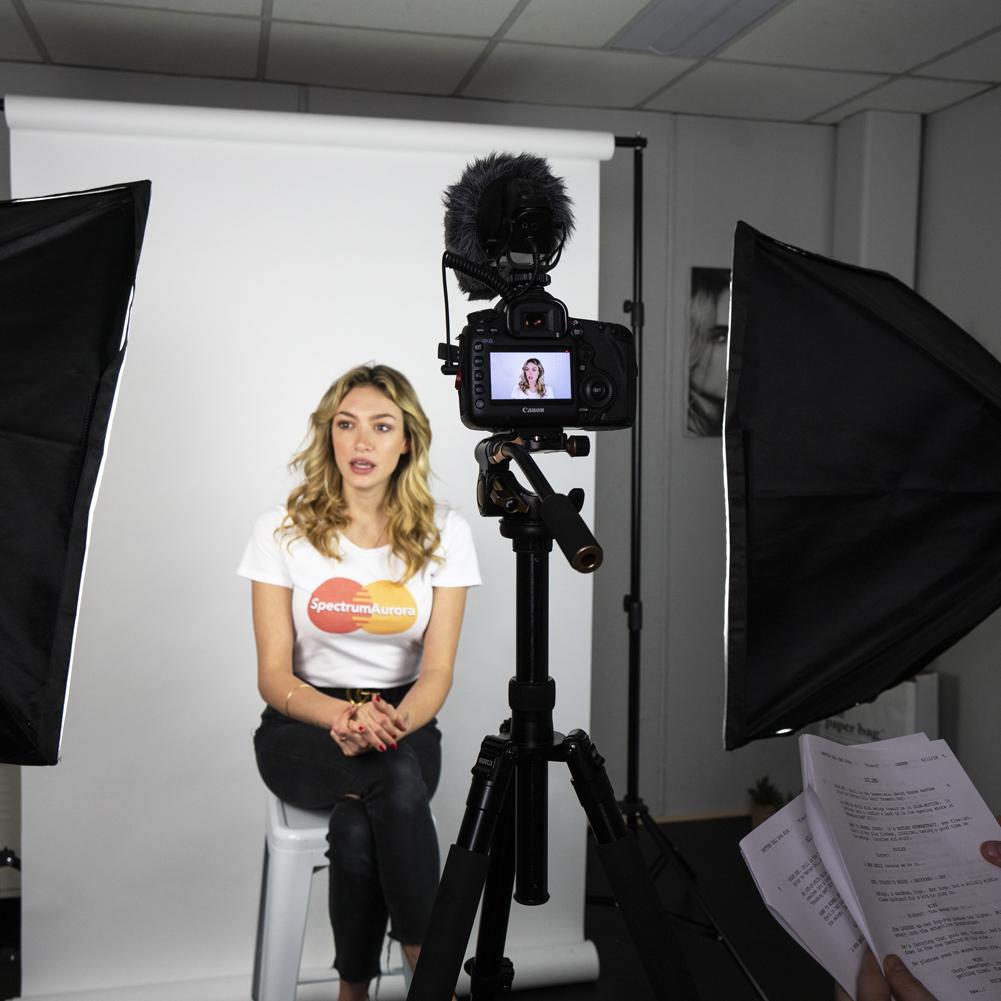 Spectrum DIY Self-Tape Video Lighting Home Studio 'AUDITION' Kit