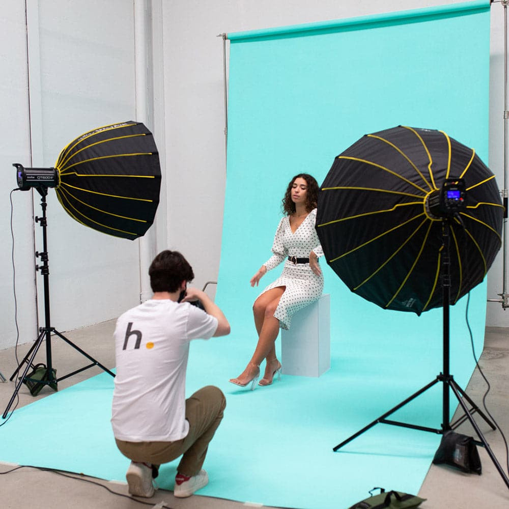 Paper Roll Photography Studio Backdrop Full Length (2.7 x 10M) - Aquam