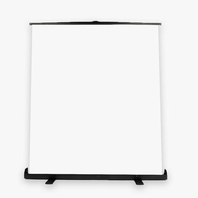 'Vlogger/Passport Master' Pull Up White Backdrop for Photography (148c
