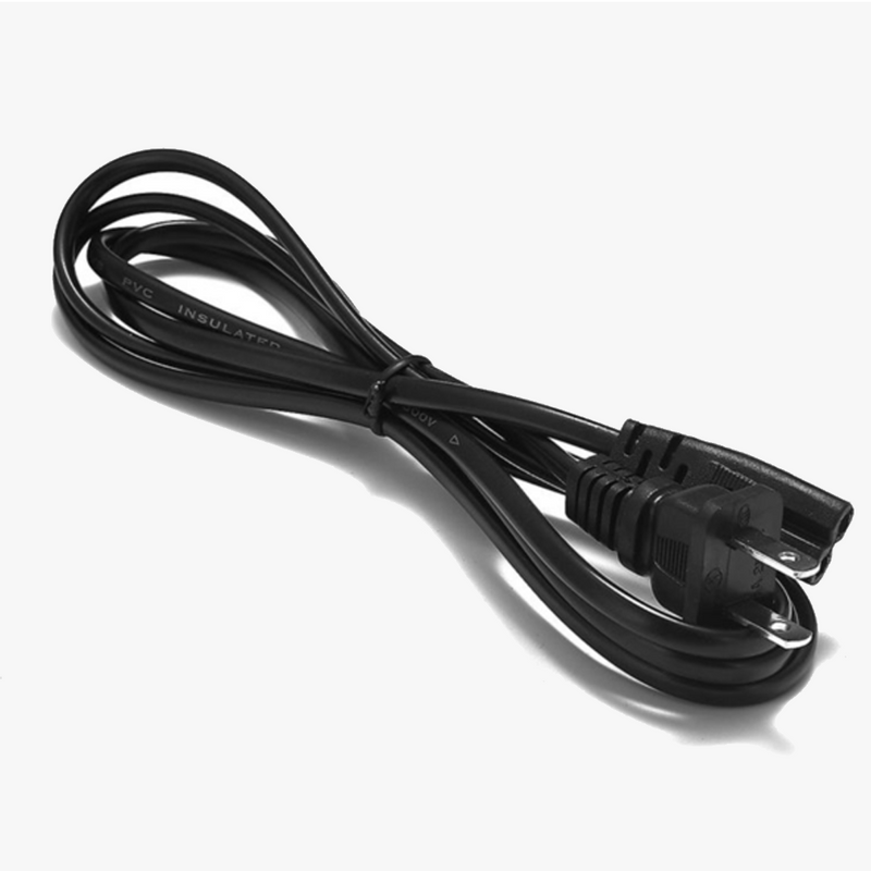 Power Lead Cable Cord Male AC to Female - 2m American US Figure 8 Plug