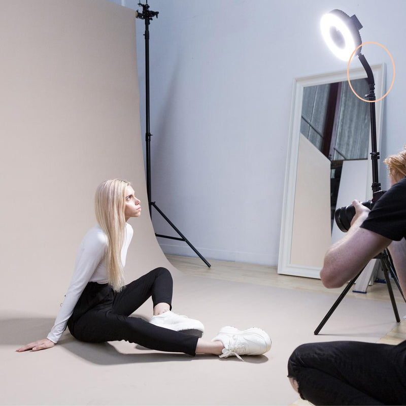 'EZ-GRIP' Flexible Goose Neck Bracket with 1/4" Inch Mount