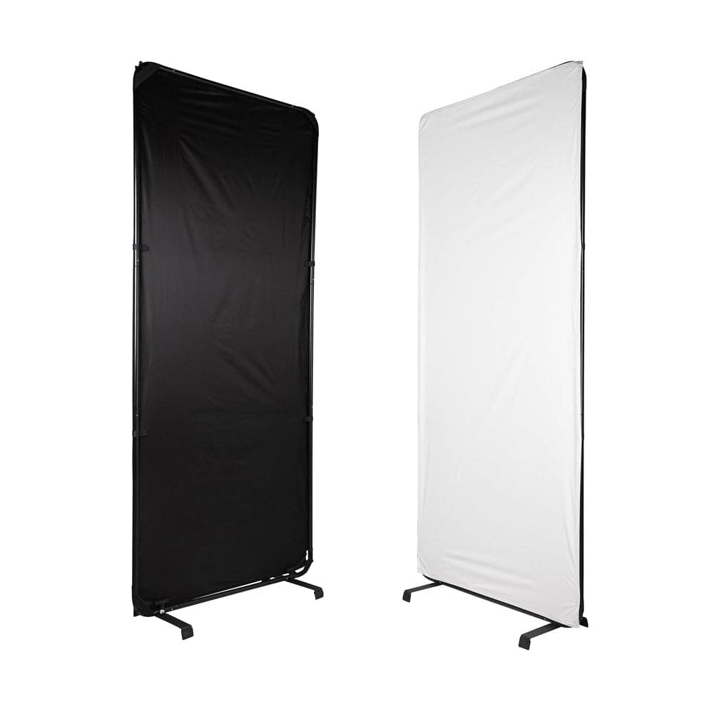 Spectrum 'Xpress V-Flat' Black/White Portable Backdrop (Pair)