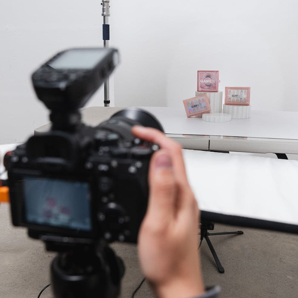 Spectrum White PRO.PROPS Styling Photography Prop - Fluted Pillar Bund